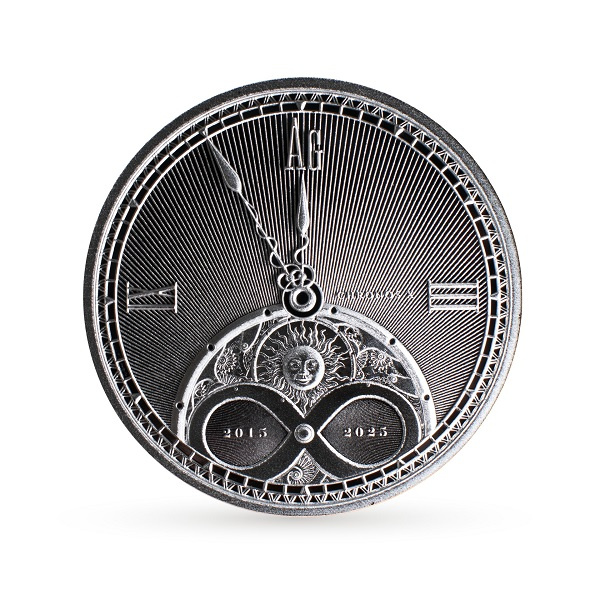 Srebrna Moneta Niue - Chronos 1 uncja 2025 24h - Mennica Mazovia